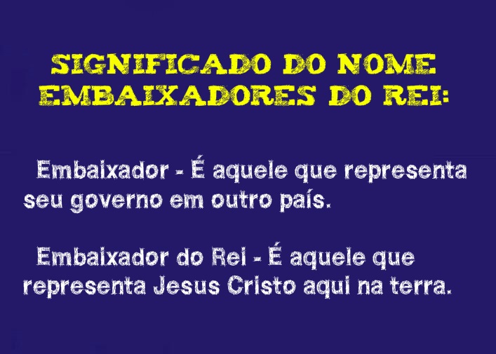 Lição Básica :: Embaixadores do Rei PIBPP ( Primeira Igreja Batista em ...